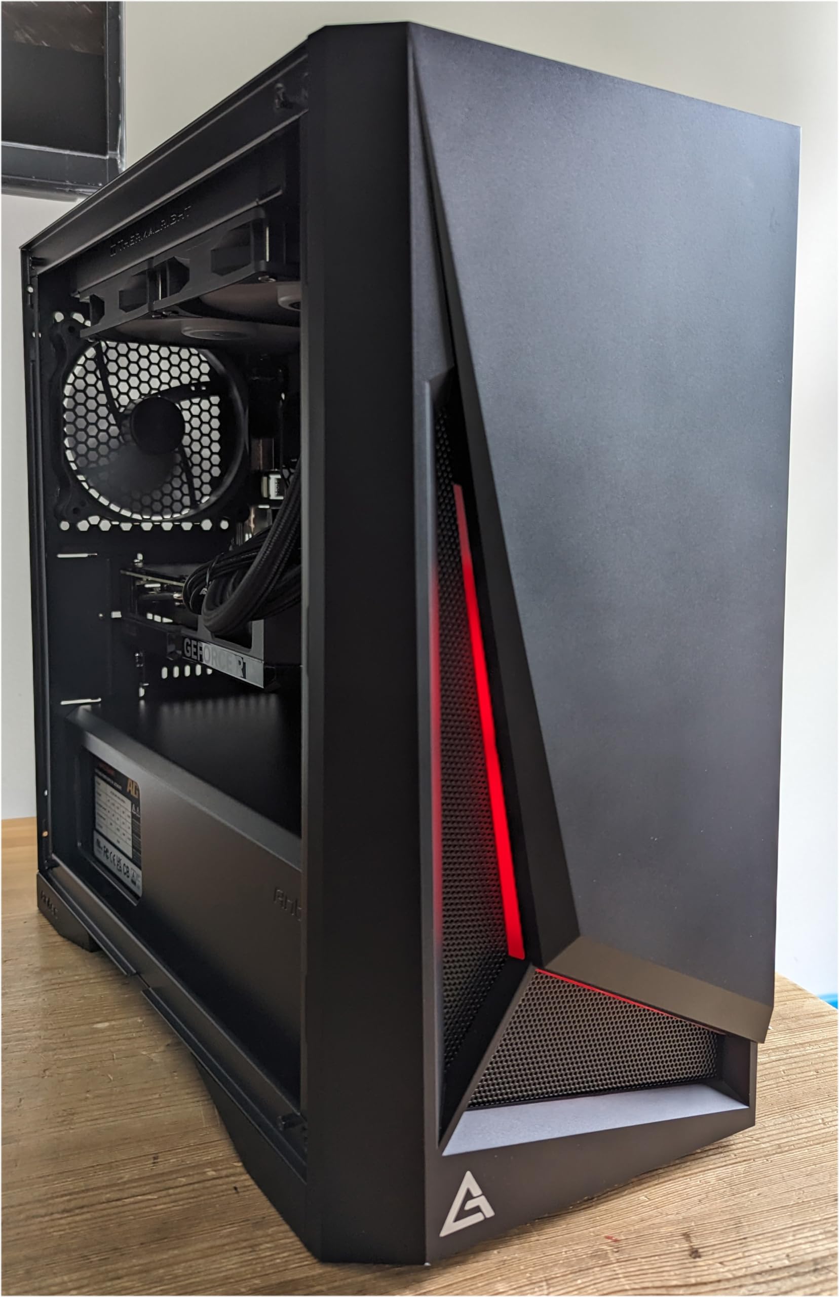 Centaurus Monolith 2 Computer - Intel Core i9-12900K 16-Core, 32GB RAM, 1TB NVMe SSD, Intel ARC A380 6GB GPU, Windows 11 Pro, WiFi, Liquid Cooler. Custom Professional PC