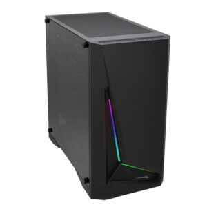 Centaurus Monolith 2 Computer - Intel Core i9-12900K 16-Core, 32GB RAM, 1TB NVMe SSD, Intel ARC A380 6GB GPU, Windows 11 Pro, WiFi, Liquid Cooler. Custom Professional PC