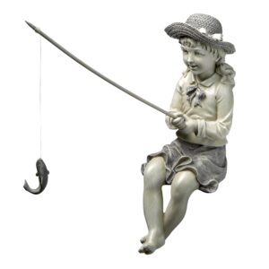 small nellies big catch statue