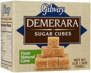 gilway demerara sugar cubes, 1.5 ounces