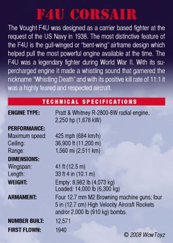 SMITHSONIAN InAir E-Z Build - F4U Corsair