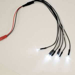 Apex RC Products 3mm White LED Kit - Compatible with RPM Short Course/Slash Light Bar #9032