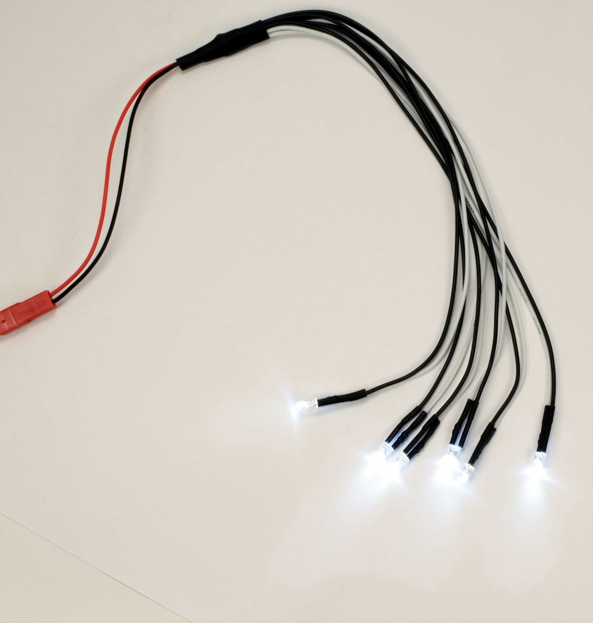 Apex RC Products 3mm White LED Kit - Compatible with RPM Short Course/Slash Light Bar #9032