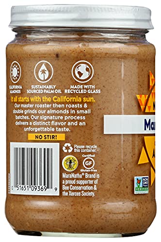 MaraNatha No Stir Crunchy Almond Butter, 12 oz Jar