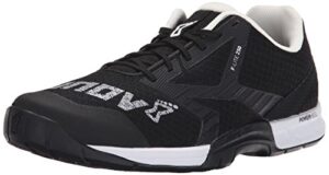 inov-8 women's f-lite 250-w, black/white, 10.5 b us