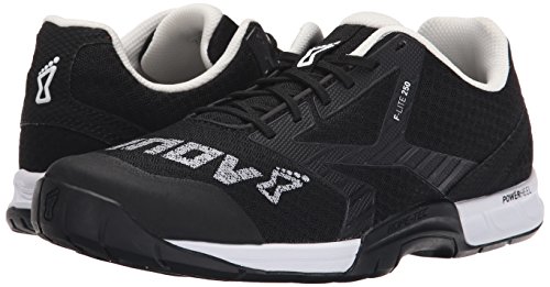 Inov-8 Women's F-Lite 250-W, Black/White, 10.5 B US