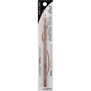 3 pack wet n wild color icon kohl liner pencil 604a taupe of the mornin'