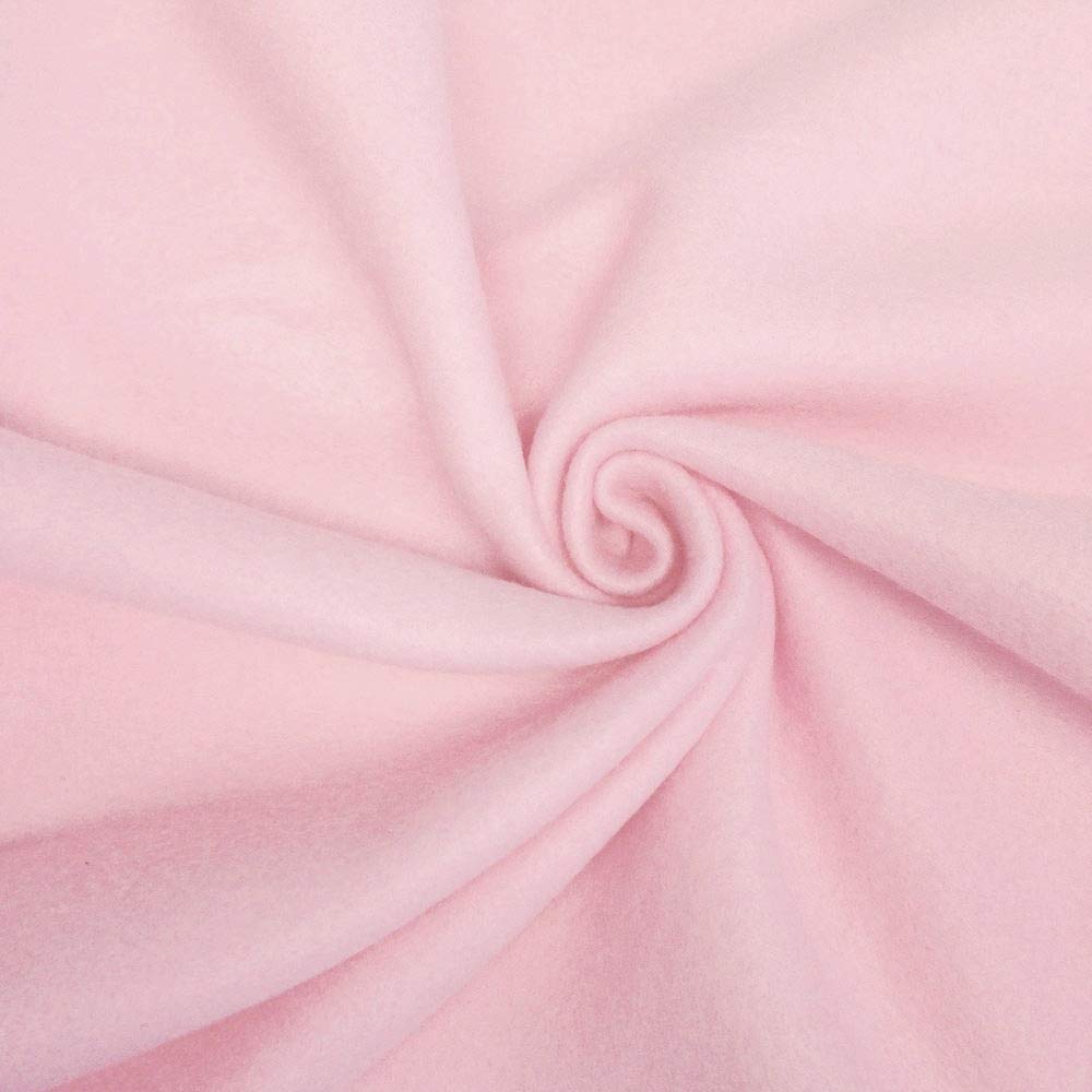 American Baby Company Fleece Blanket with Silk-Like Satin Trim, Soft, Warm & Cozy, Pink, 30" x 40" for Boys and Girls, Perfect for Baby Carrier, Stroller, Travel and Gifting