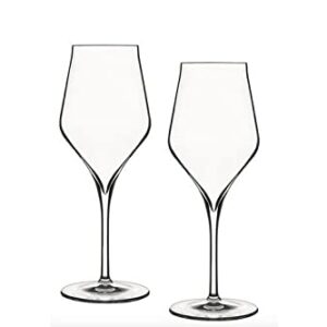 Luigi Bormioli Supremo 11.75 oz Chardonnay White Wine Glasses, Set of 2