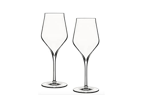 Luigi Bormioli Supremo 11.75 oz Chardonnay White Wine Glasses, Set of 2