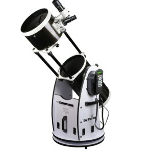 Sky Watcher Sky-Watcher Flextube 250 SynScan Dobsonian 10-inch Collapsible Computerized GoTo Large Aperture Telescope, White, (S11810)