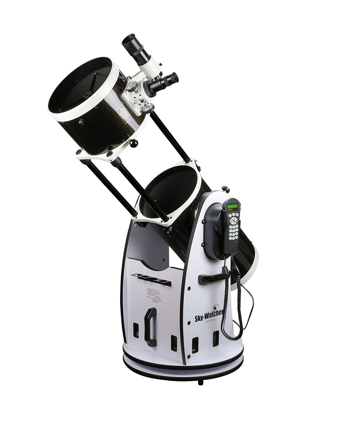 Sky Watcher Sky-Watcher Flextube 250 SynScan Dobsonian 10-inch Collapsible Computerized GoTo Large Aperture Telescope, White, (S11810)