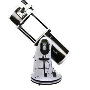 Sky Watcher Sky-Watcher Flextube 250 SynScan Dobsonian 10-inch Collapsible Computerized GoTo Large Aperture Telescope, White, (S11810)