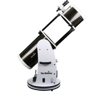 Sky Watcher Sky-Watcher Flextube 250 SynScan Dobsonian 10-inch Collapsible Computerized GoTo Large Aperture Telescope, White, (S11810)