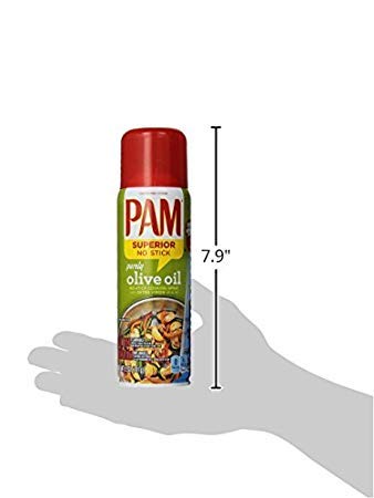 PAM Cooking Spray Olive Oil , 5 Oz (Pack of 2)