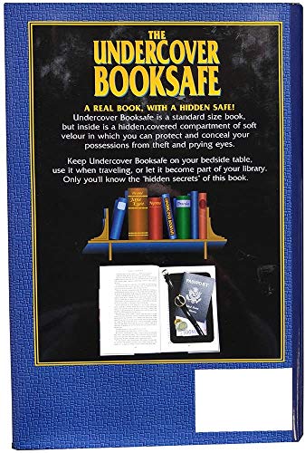 Streetwise Fake Large Hardbound Diversion Book Gun Safe Secret Compartment