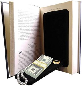 streetwise fake large hardbound diversion book gun safe secret compartment