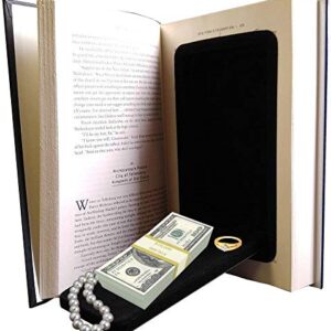 Streetwise Fake Large Hardbound Diversion Book Gun Safe Secret Compartment