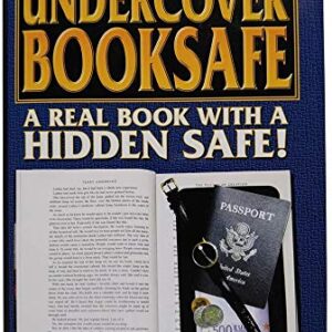 Streetwise Fake Large Hardbound Diversion Book Gun Safe Secret Compartment