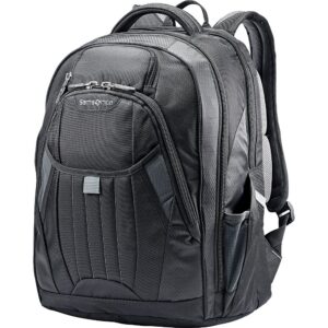 samsonite tectonic 2 large backpack, black, 18 x 13.3 x 8.6