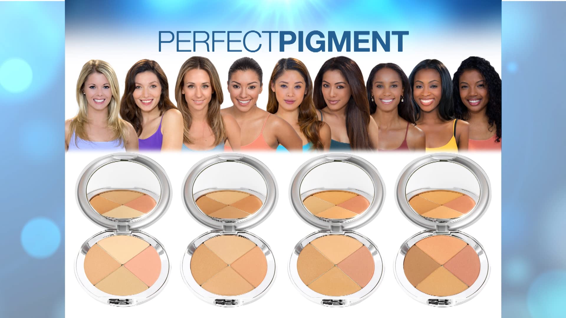 Christina Cosmetics Perfect Pigment 1 Compact: One Minute Miracle Makeup