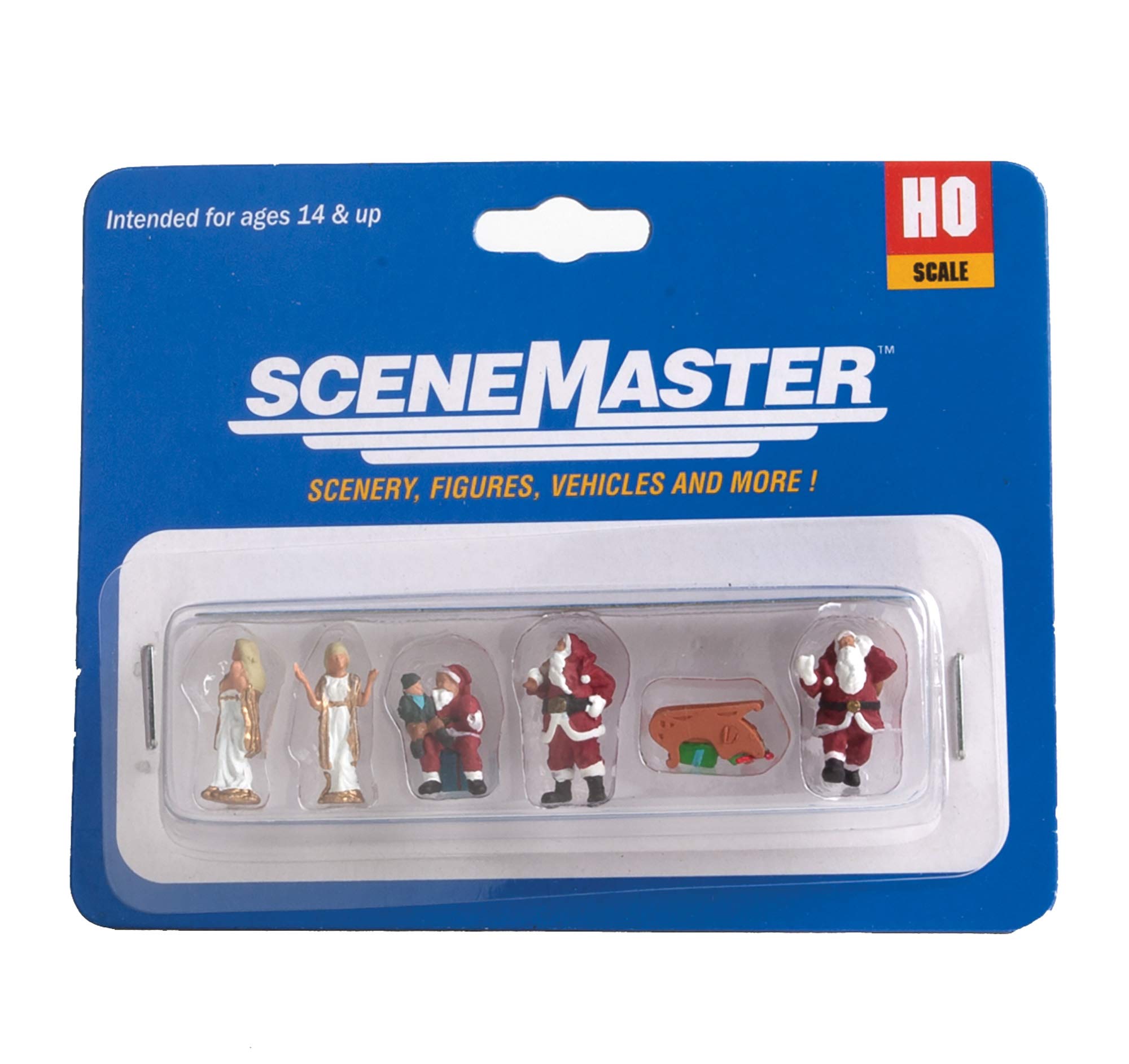 Walthers SceneMaster Christmas Figures Train