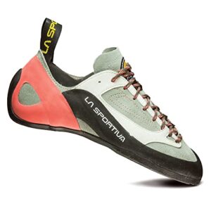 la sportiva finale climbing shoe - women's grey/coral 35