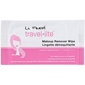 travellite la fresh travel lite makeup remover wipes