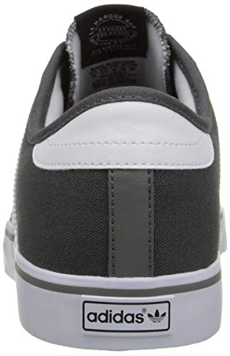 adidas Originals Men's Seeley Running Shoe, Ash Grey/White/Black, 8 M US