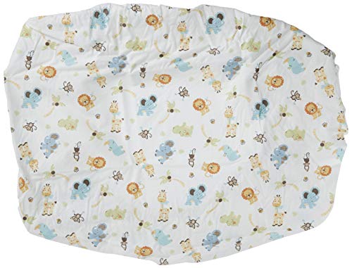 Trend Lab Jungle Friends Deluxe Flannel Changing Pad Cover