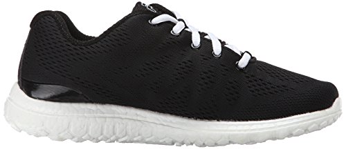 Fila Women's namella Energized-w, Black/White, 9.5 M US