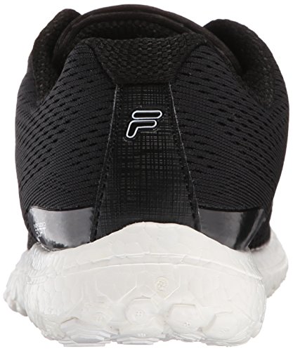 Fila Women's namella Energized-w, Black/White, 9.5 M US