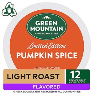 Green Mountain Coffee Roasters Seasonal Selections Pumpkin Spice 12 Count