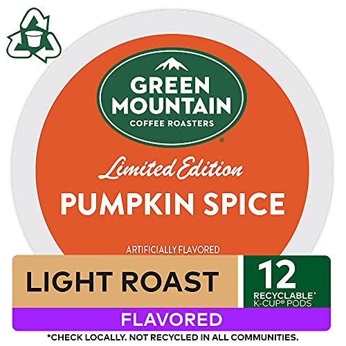 Green Mountain Coffee Roasters Seasonal Selections Pumpkin Spice 12 Count