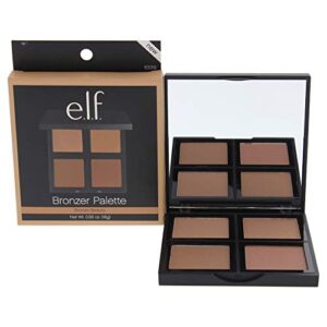 e.l.f. bronzer palette - bronzed beauty women bronzer 0.56 oz