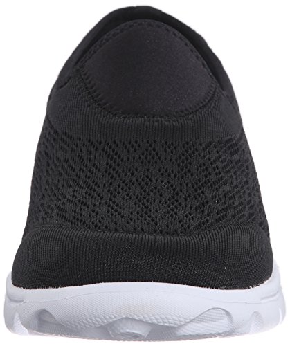 Propét Women's TravelActiv Slip On Fashion Sneaker, Black, 8 N US