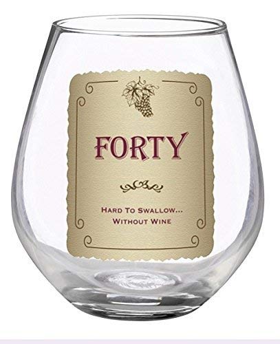 Grasslands Forty Stemless Wine Glass