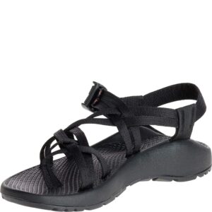 Chaco Womens ZX/2 Classic, With Toe Loop, Outdoor Sandal, Black 6 W