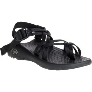 Chaco Womens ZX/2 Classic, With Toe Loop, Outdoor Sandal, Black 6 W