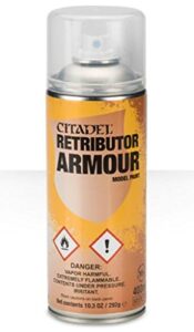 games workshop gw62-25-99 retributor armor spray