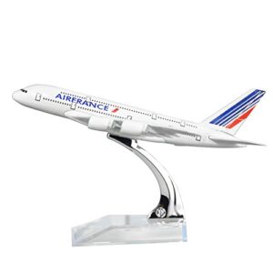 24-hours air france a380 solid alloy metal model airplane models