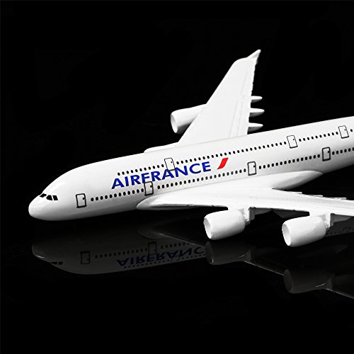 24-Hours Air France A380 Solid Alloy Metal Model Airplane Models