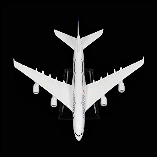 24-Hours Air France A380 Solid Alloy Metal Model Airplane Models