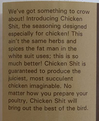 Chicken Shit Poultry Seasoning