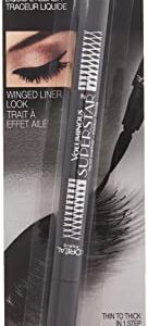 L'Oreal Paris Voluminous Superstar Liquid Eyeliner Pen, Black [202] 0.056 oz