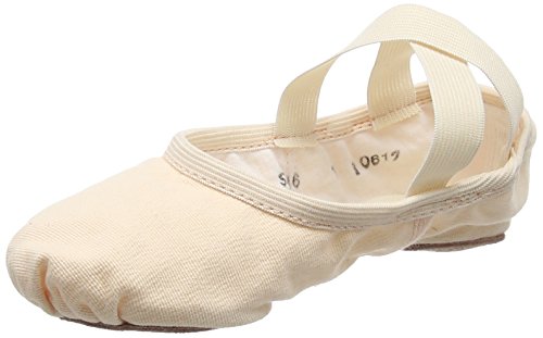 So Danca Women's Ankle Strap Ballet Shoe, Pink, 6.5