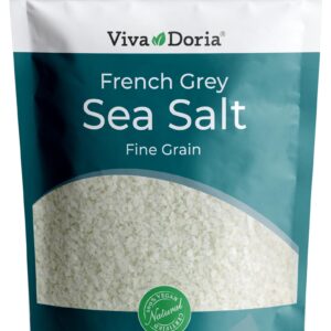 Viva Doria Sel Gris French Light Grey Sea Salt, 1.5 lb (24 oz)