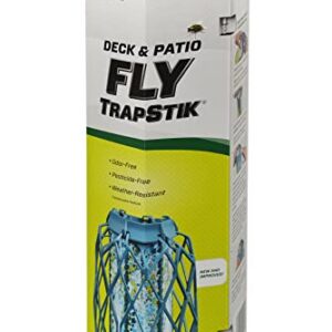 RESCUE! Deck & Patio Fly TrapStik - Odorless, Weather Resistant - 3 Pack