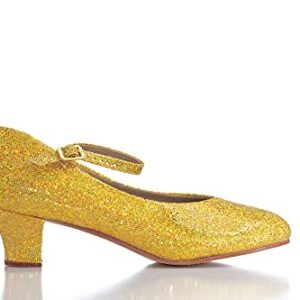 Theatricals Womens Starlite 1.5" Glitter Character Shoes Gold 07.5M T3115