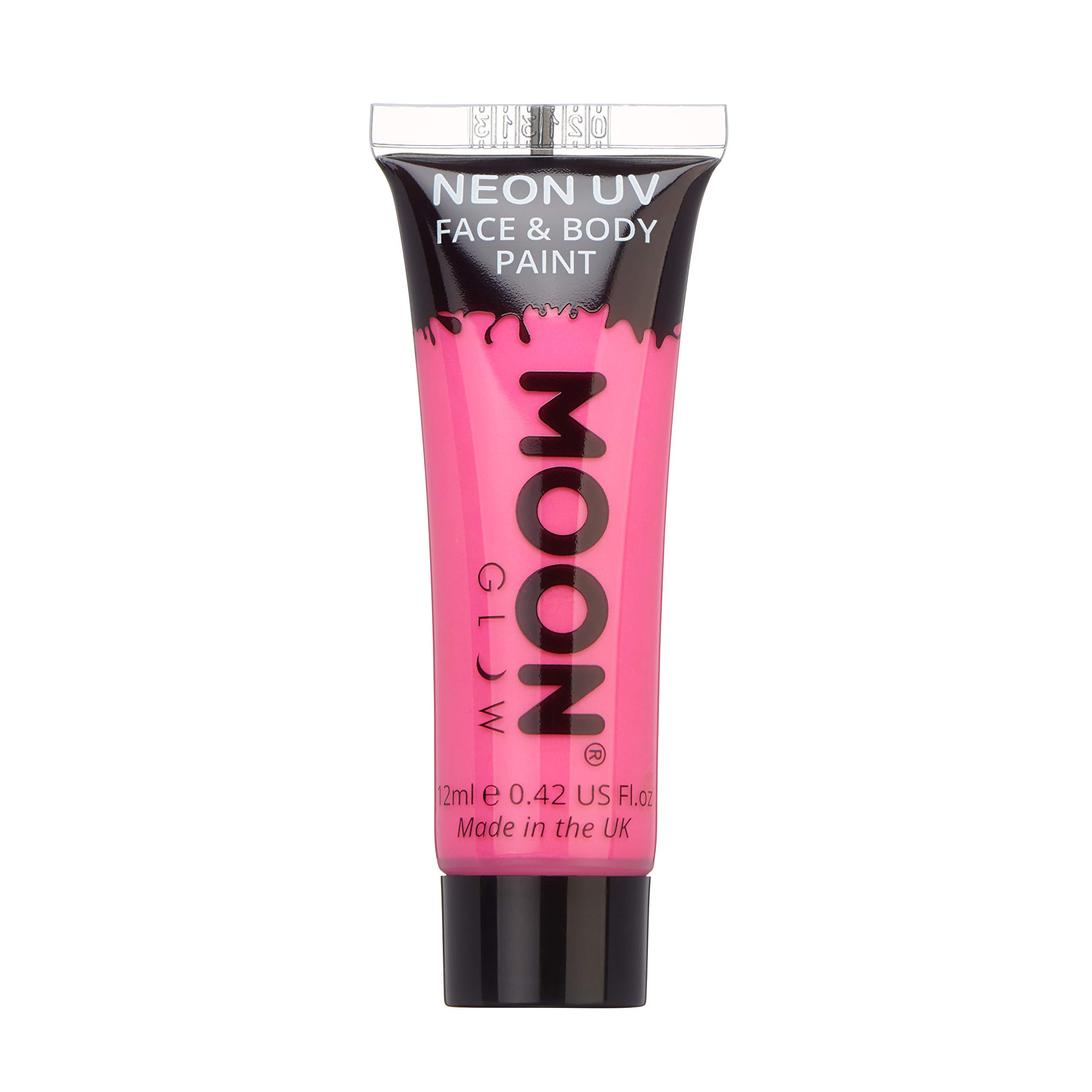 Moon Glow - 0.42oz Neon Blacklight Face & Body Paint - Intense Pink